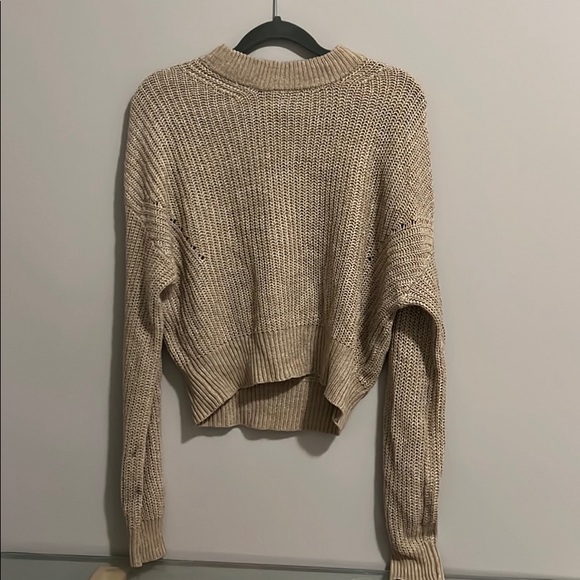 Garage | Sweaters | Garage Cableknit Sweater Brown | Poshmark